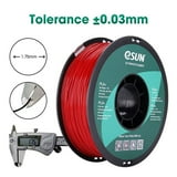eSUN 1.75mm Fire Engine Red PLA PRO (PLA+) 3D Printer Filament 1KG ...