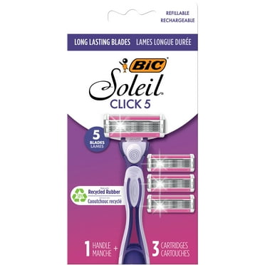 BIC Soleil Savvy Disposable Razor, Women, 4-Count - Walmart.com
