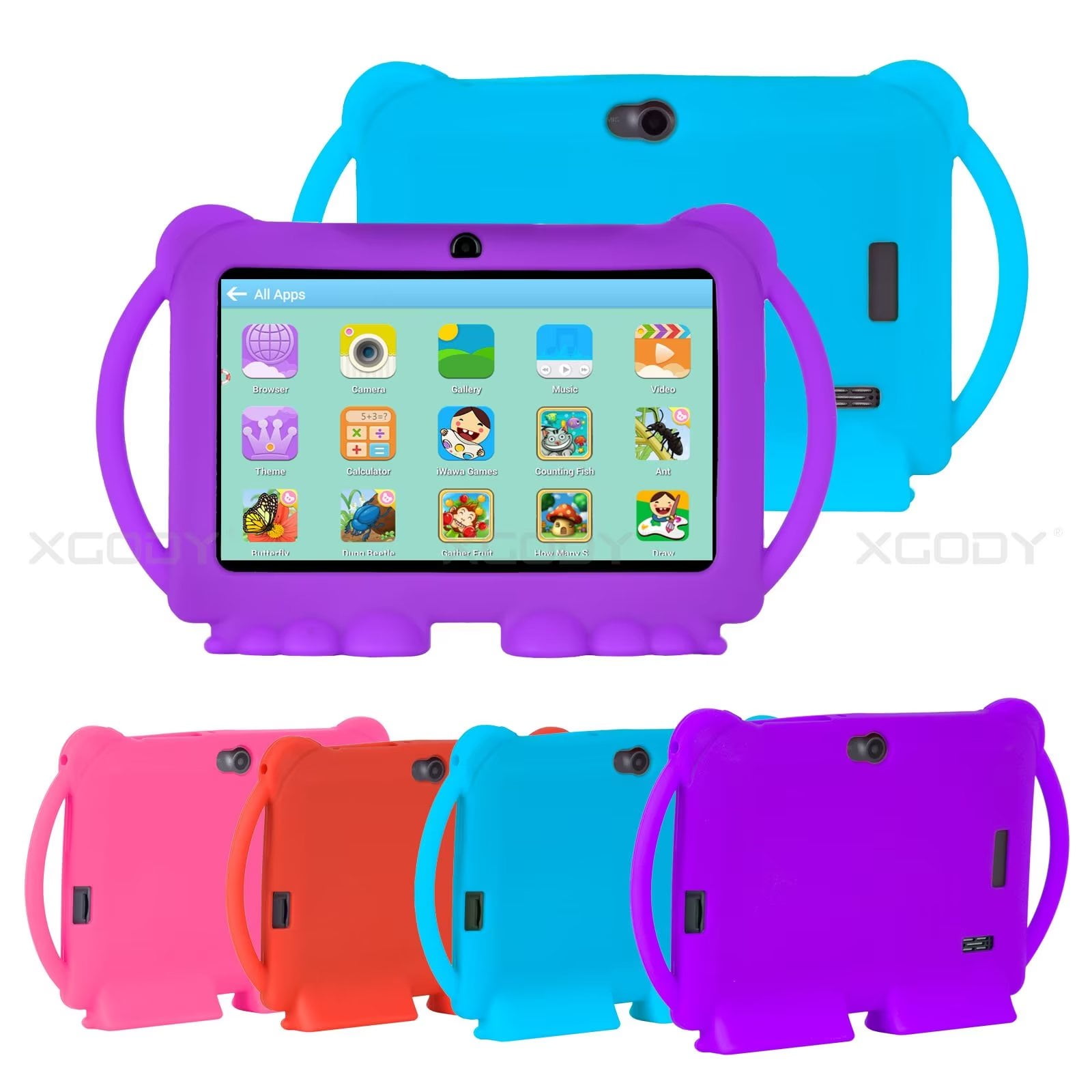 XGODY 7 Inch Tablet for Toddler Android 12.0 Tablet for Kids Tablets ...