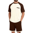 BRANROY Mens Pajamas Set Soft Summer - Pajamas for Men Lightweight ...