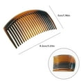 6 Pieces Plastic Side Hair Twist Comb French Twist Comb Hair Clips with ...