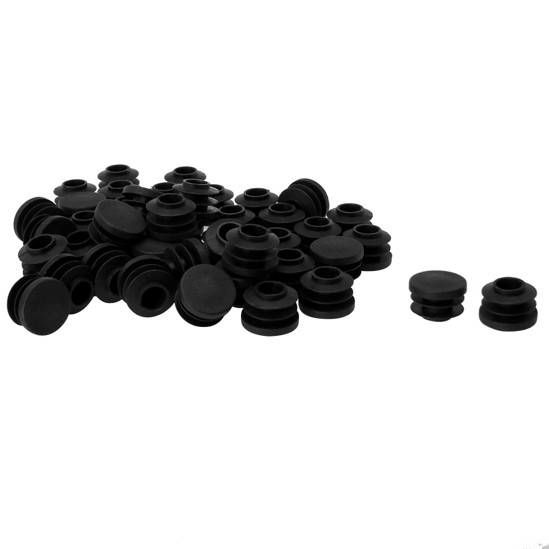 3/4" 20mm OD Plastic Round Tube Inserts Protector 45pcs, 0.67"-0.75 ...
