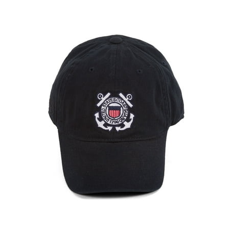 Military United States Coast Guard Emblem Adjustable Cap - Walmart.com