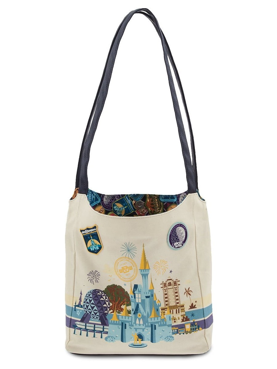 Disney Parks Walt Disney World Canvas Tote New with Tags - Walmart.com