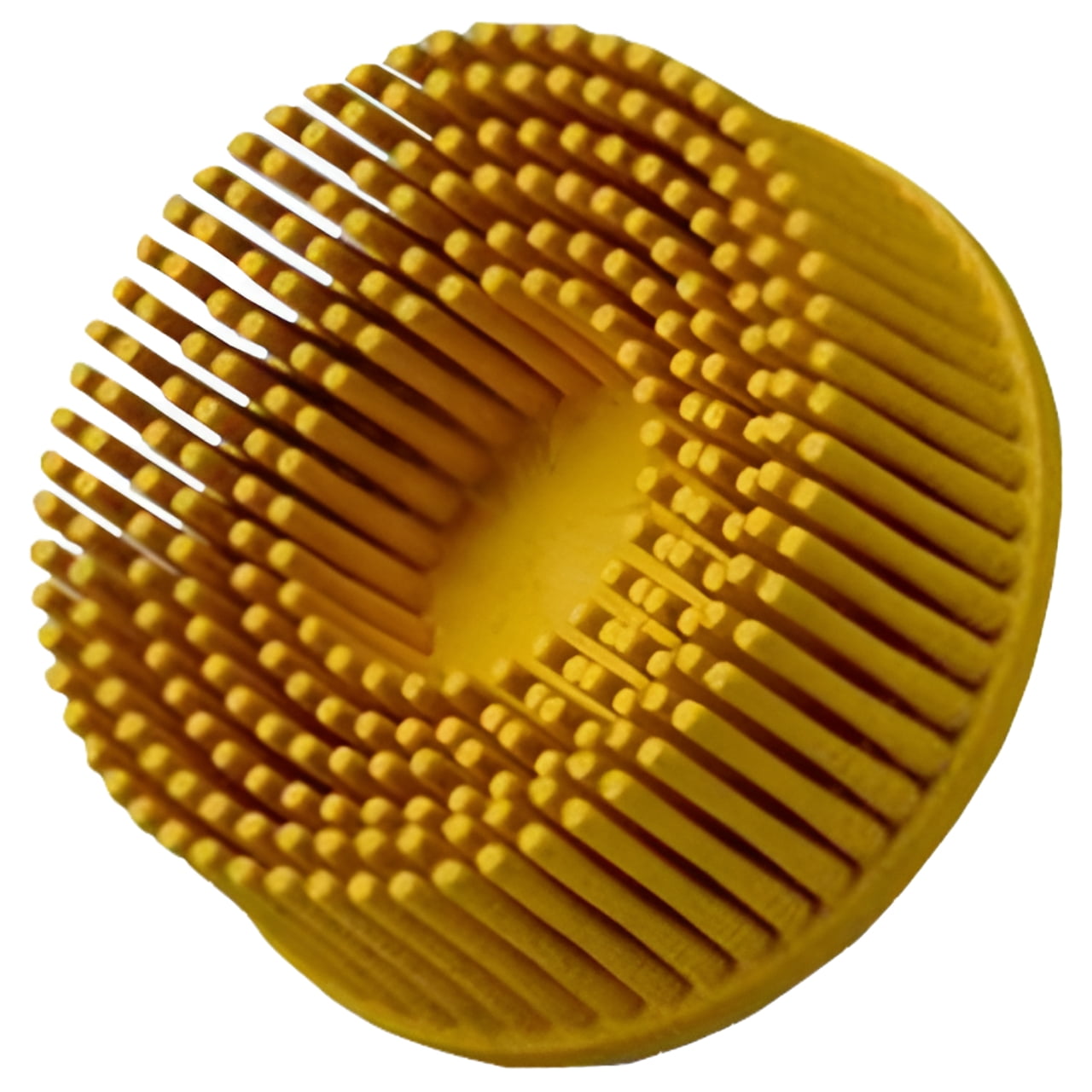 3M Roloc Bristle Disc 3M Radial Bristle Disc 3" Yellow 80 Grit With 1/4 ...