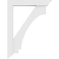 3"W x 24"D x 32"H Standard Imperial Architectural Grade PVC Bracket ...