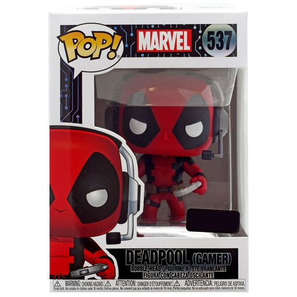 Funko POP! Marvel Deadpool Vinyl Bobble Head [Gamer] - Walmart.com