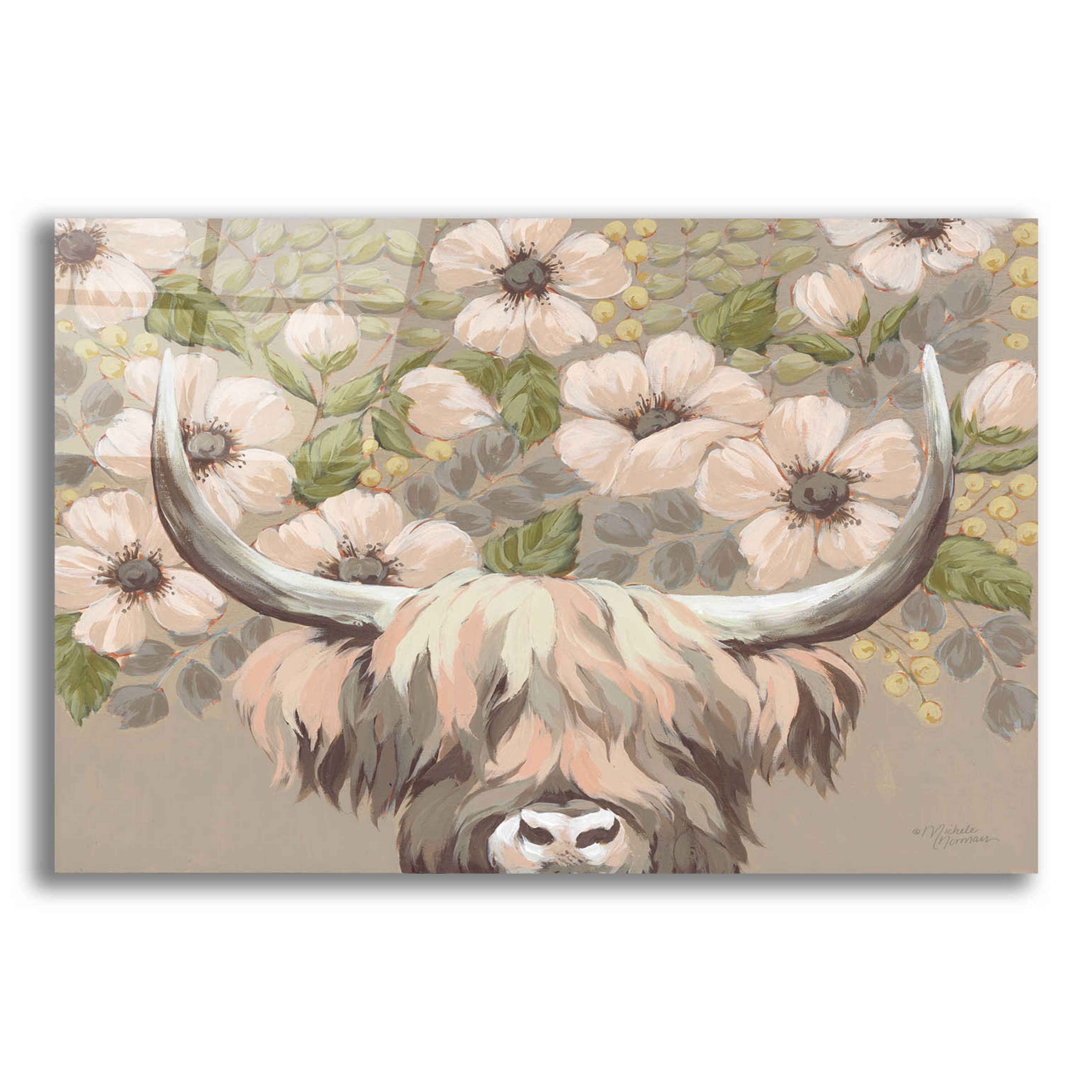 Epic Art 'The Highland Highness' by Michele Norman, Acrylic Glass Wall ...