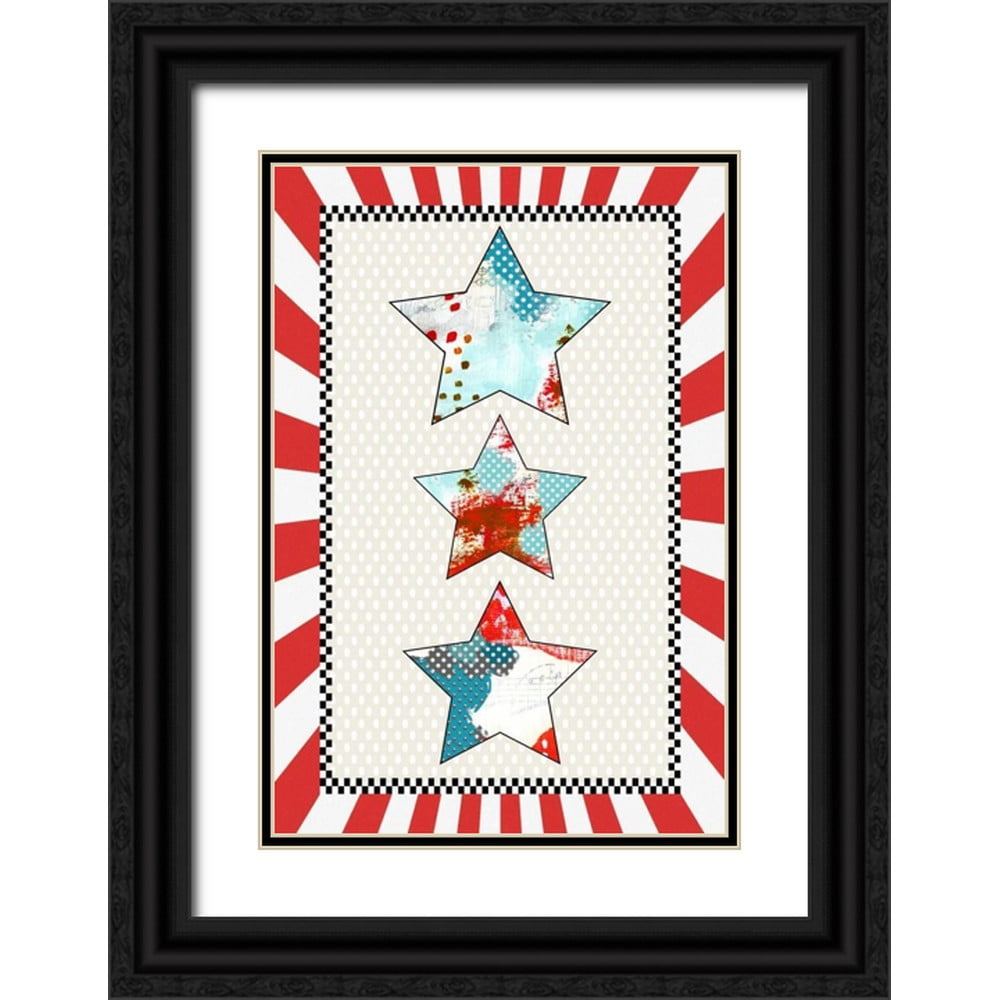 Ogren, Sarah 11x14 Black Ornate Wood Framed with Double Matting Museum ...