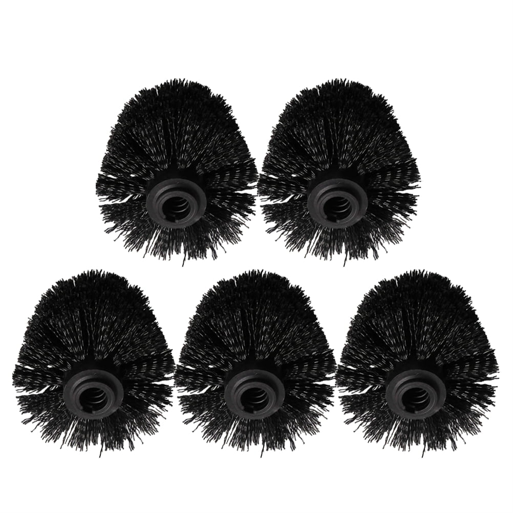 5pcs Plastic Toilet Brush Heads Ball Replacement Toilet Brush Heads for ...