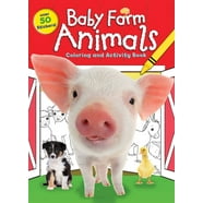 Farm Animal Coloring Book Pigs : Cute And Adorable Pigs And Piglets ...