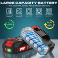 GPED Mini Chainsaw, 6 inch Portable Electric Chainsaw Cordless ...