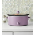 Mainstays 6QT Slow Cooker, Lilac Bloom, Condition: New, Brand ...