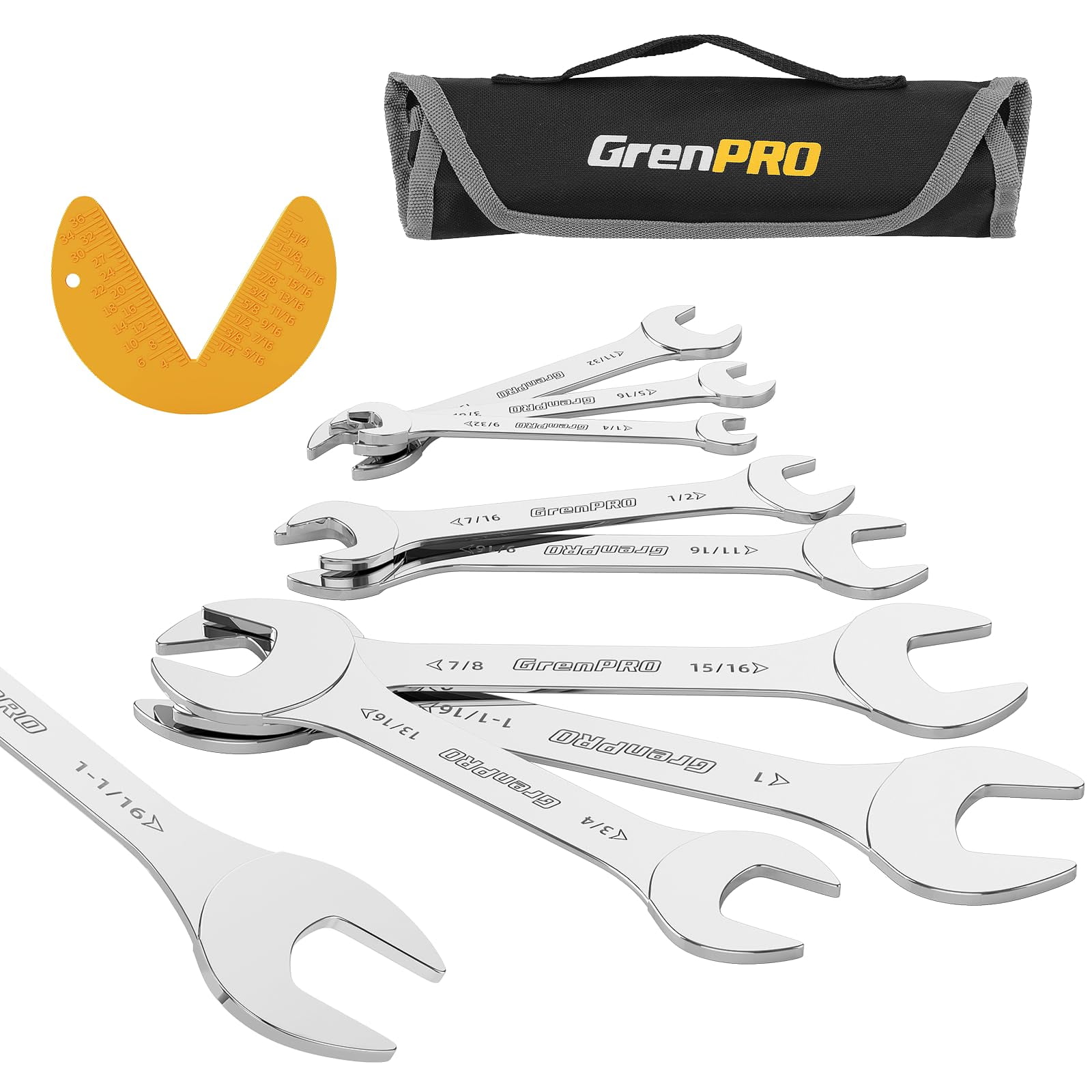 Click here for Grenpro Super-Thin Sae Wrench Set  Open End Wrench... prices