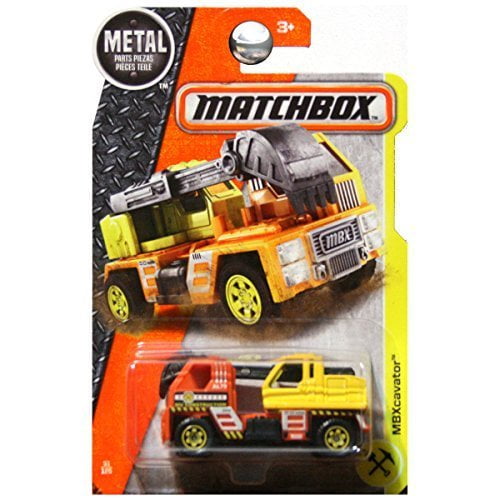 Matchbox 2017 MBX construction MBXcavator (Excavavator Digger) 51/125 ...
