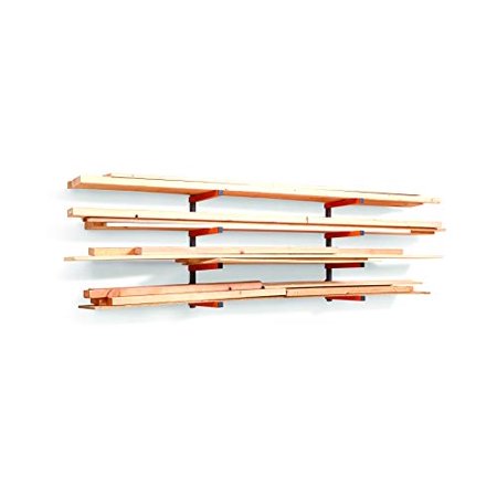 Bora Portamate Wood Organizer and Lumber Storage Metal Rack with 4 ...