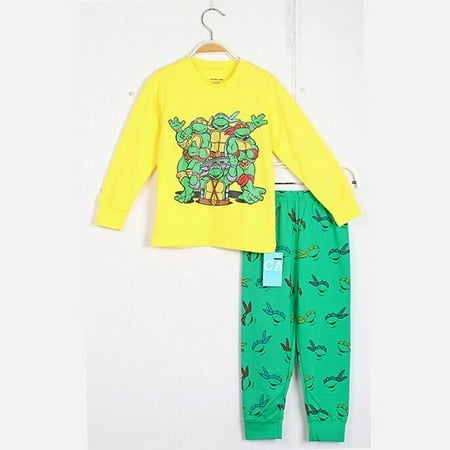 Teenage Mutant Ninja Turtles Kids Baby Boys Girls Nightwear Pajamas Set ...