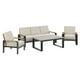Better Homes & Gardens Ventura 4-Piece Outdoor Patio Conversation Set ...