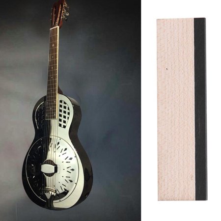 Fdit 2pcs Maple Wood Bridge Saddle for Mountain Dobro Guitar Musical ...