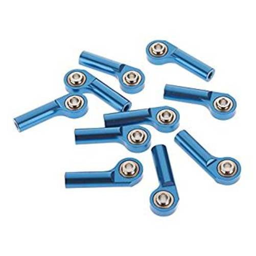 RC4WD Boys Z-S1641 M3 Offset Long Aluminum Rod Ends (10 Piece), Blue ...