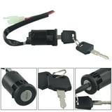 Ignition Key Switch 2 Wire Position for Electric Scooter E-Bike Lock ...