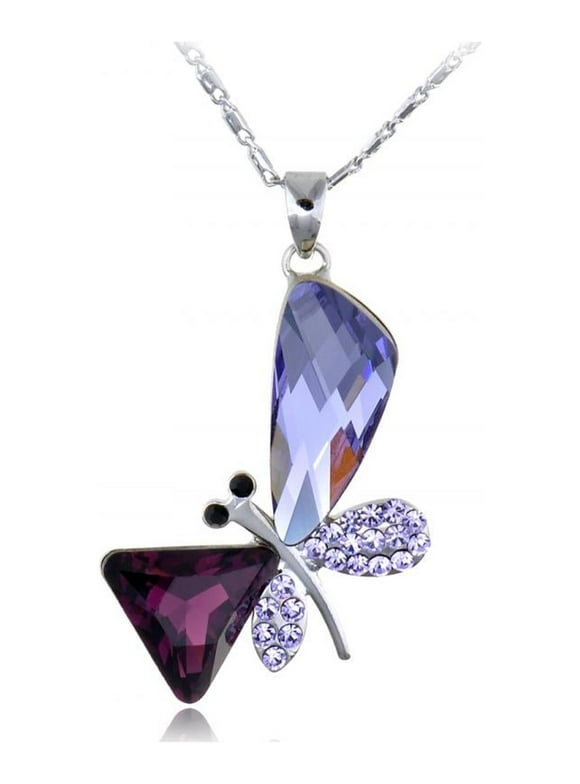 Purple Butterfly Crystal