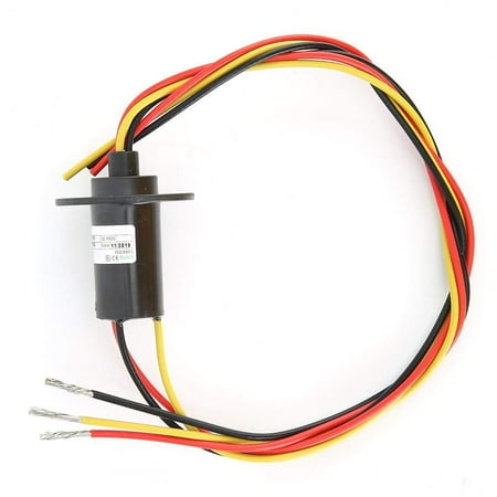 MW1315 Conductive Slip Ring 3 Wires Electrical Slip Ring PBT Materials ...