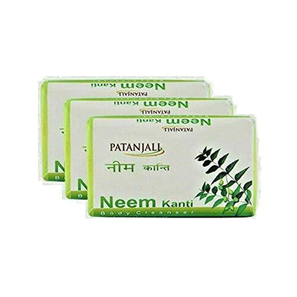 Pack Of 3 - Patanjali Neem Kanti Body Cleanser - 150G - Walmart.com