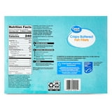 Great Value Crispy Battered Fish Fillets 19 oz 10 Count Frozen ...