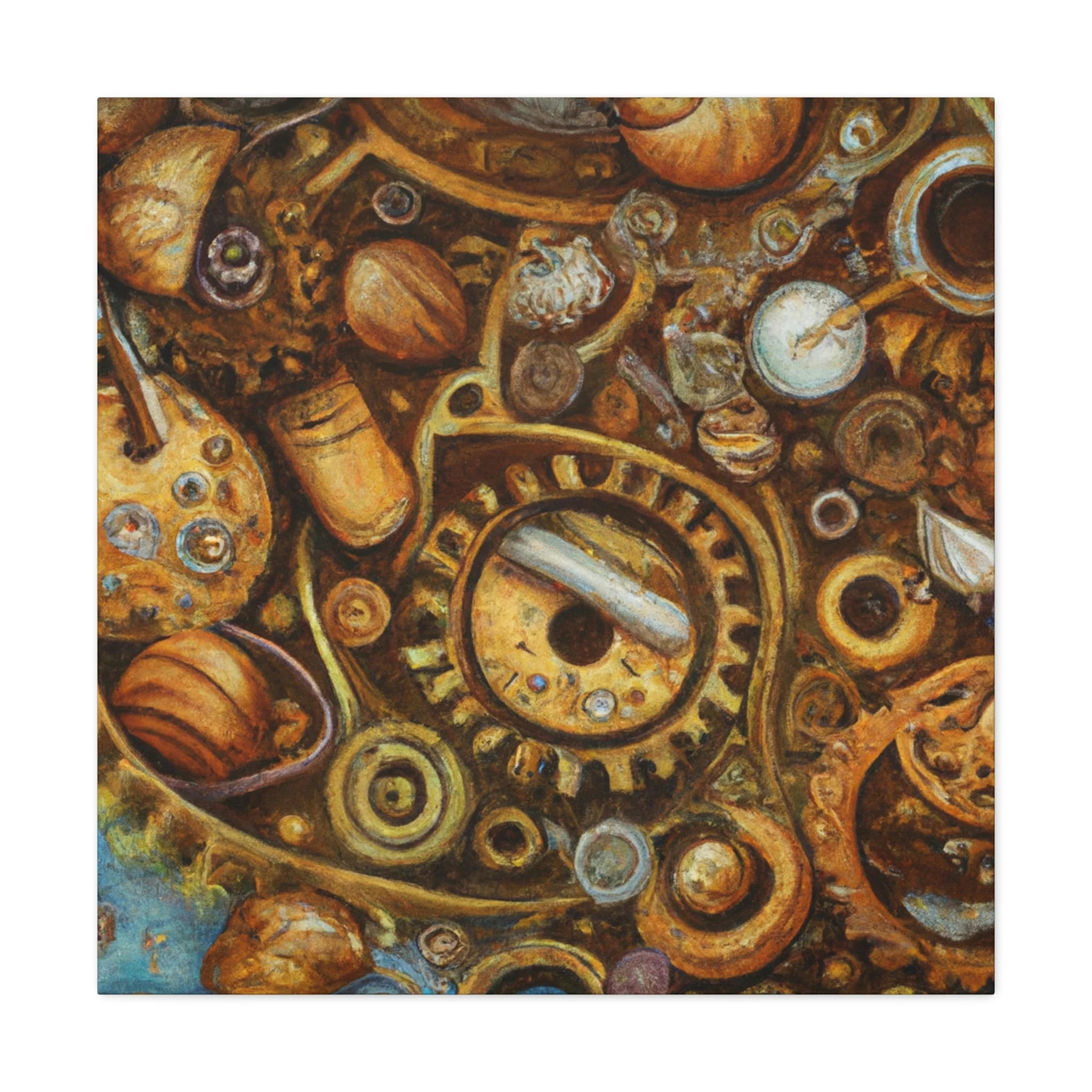 Pastries in Steampunk Age - Canvas - Walmart.com