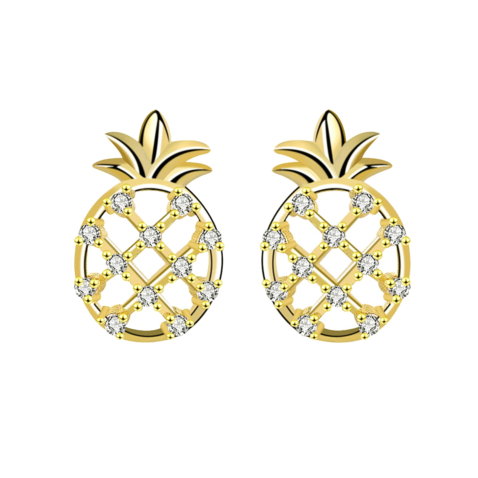 Click here for Hhsfuzhuangggg S925 Silver With Pineapple Earrings... prices