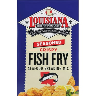 Louisiana Fish Fry Products Seasoned Fish Fry Mix, 22 oz, (Pack of 12 ...
