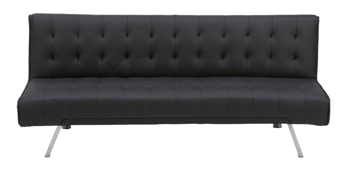 Sofa Cama The Shop Vinipiel moderno negro | Walmart en línea