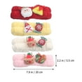 BESTYASH 4Pcs Holiday Headband in Pink Flannel for Christmas Party and Hair Management - Walmart.com