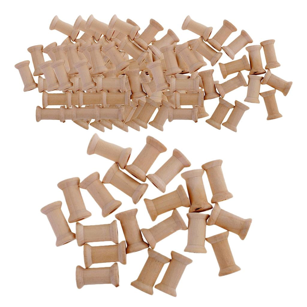 Click here for Yuksok 120x Empty Thread Spools Reels Unfinished F... prices