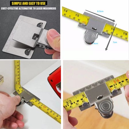 Measuring Tape Clip 25mm Woodworking Measuring Tape Holder Metal Holder ...