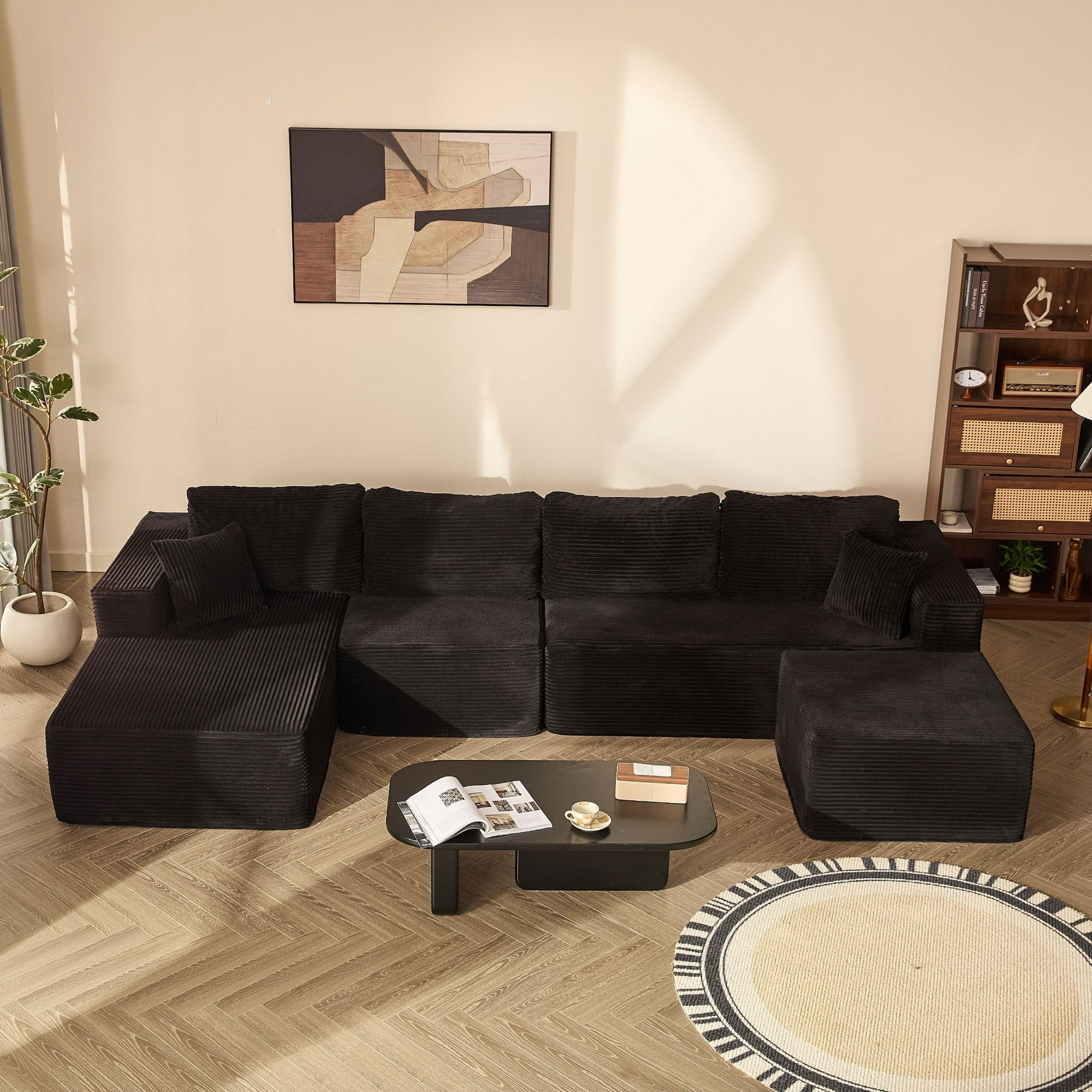 Click here for Bigsyy 138 Boneless Couch With Deep Seat  Modular... prices