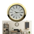 55mm Quartz Clocks Insert, Classic Craft Clock Movement Movement Round ...