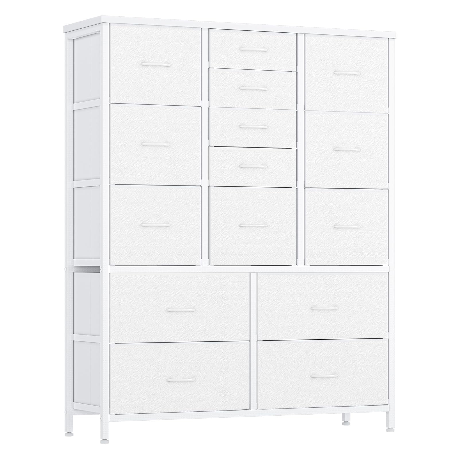 Click here for Solled 15 Drawers Dresser 37.4inch Wood Sideboard... prices