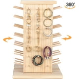 New brothread Rotating Wooden Thread Rack, 84 Spools Storage Stand for ...