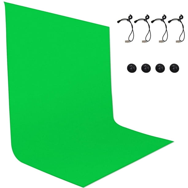 Green Screen Backdrop 5x7ft Less Wrinkle Muslin Photography Background ...