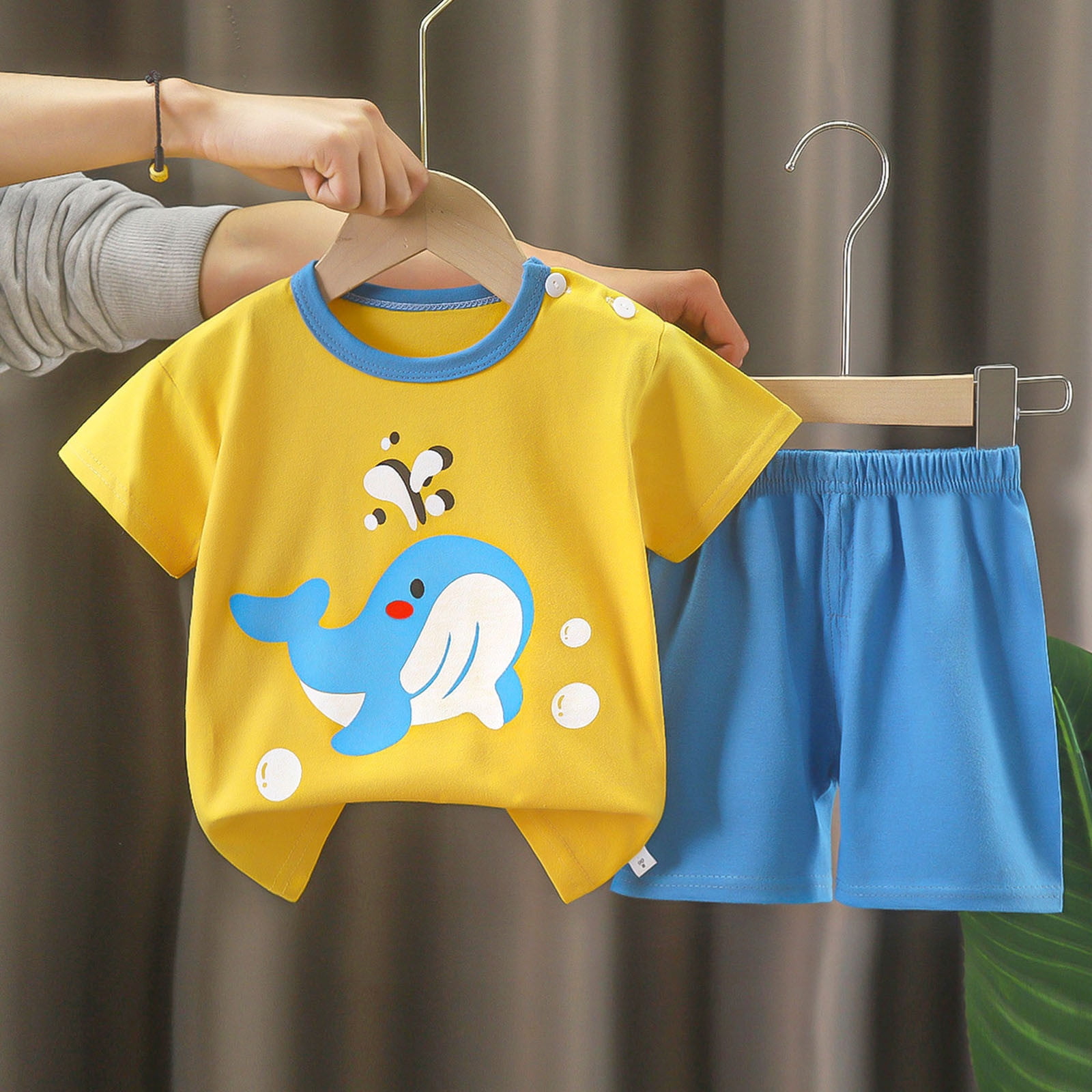 Click here for Topllc Round-Neck Tank Top Sets Summer Girls And B... prices