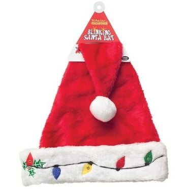 Light UP Santa Hat - Walmart.com