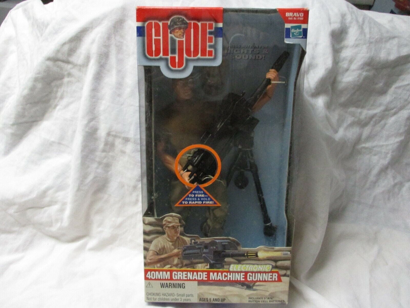 Vintage G.I. Joe Electronic 40MM Grenade Machine Gunner - Walmart.com