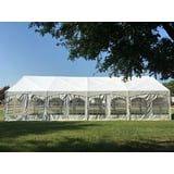 Luxurious Delta Canopies Marquee, 40'x20' Wedding Tent, PVC White, Fire ...