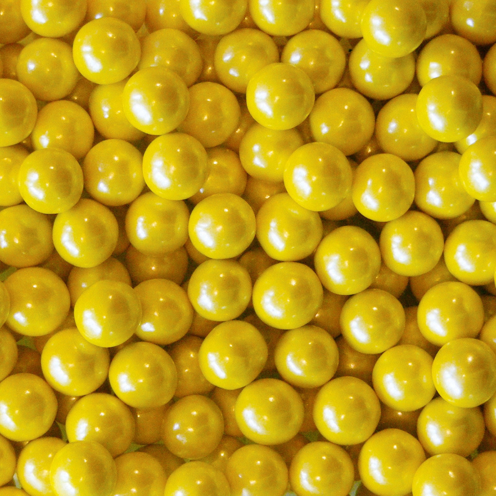 BAYSIDE CANDY SIXLETS SHIMMER YELLOW, 1LB - Walmart.com