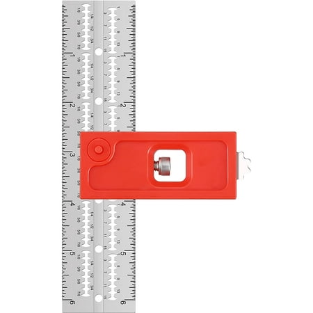Woodworking Tool Combination Square Ruler Adjustable Sliding Square ...