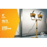 Woods L13 Two 500 Watt Yellow Portable Halogen Work Light - Walmart.com