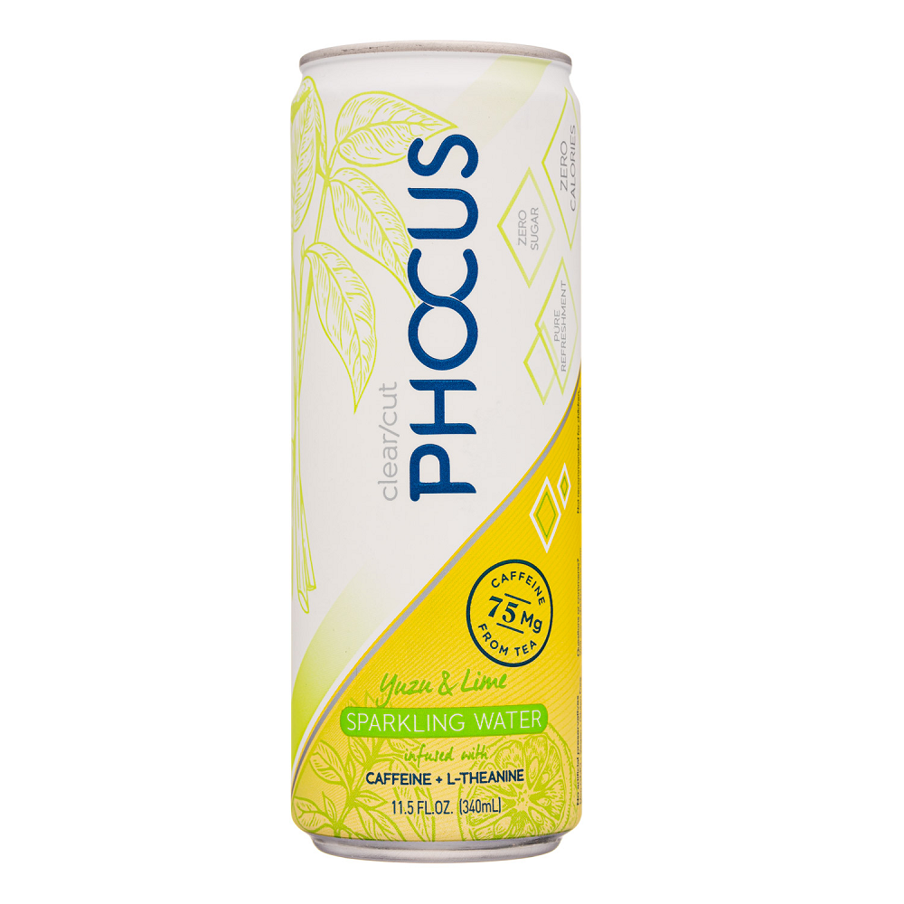 Clear Cut Phocus Yuzu & Lime Sparkling Phocus, 11.5 fl oz [Pack of 12] - Walmart.com