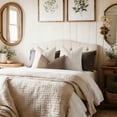 Farmhouse Pillow Covers 20x20 Set of 2, Modern Accent Square Throw ...